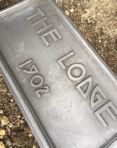| Lead House Signs , Cast Lead Signs - Nidderdale Lead, UK